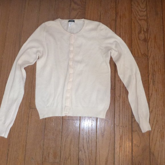 J. Crew | Sweaters | Womans Lightweight Wool Cashmere Blend Cardigan ...